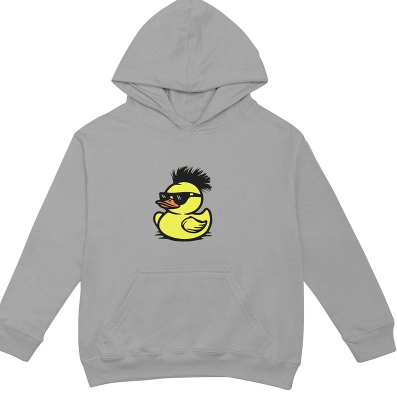 Mohawk Rubber Duck SVG/PNG, Punk Rock Duck, Digital File, Mohawk Duck ...