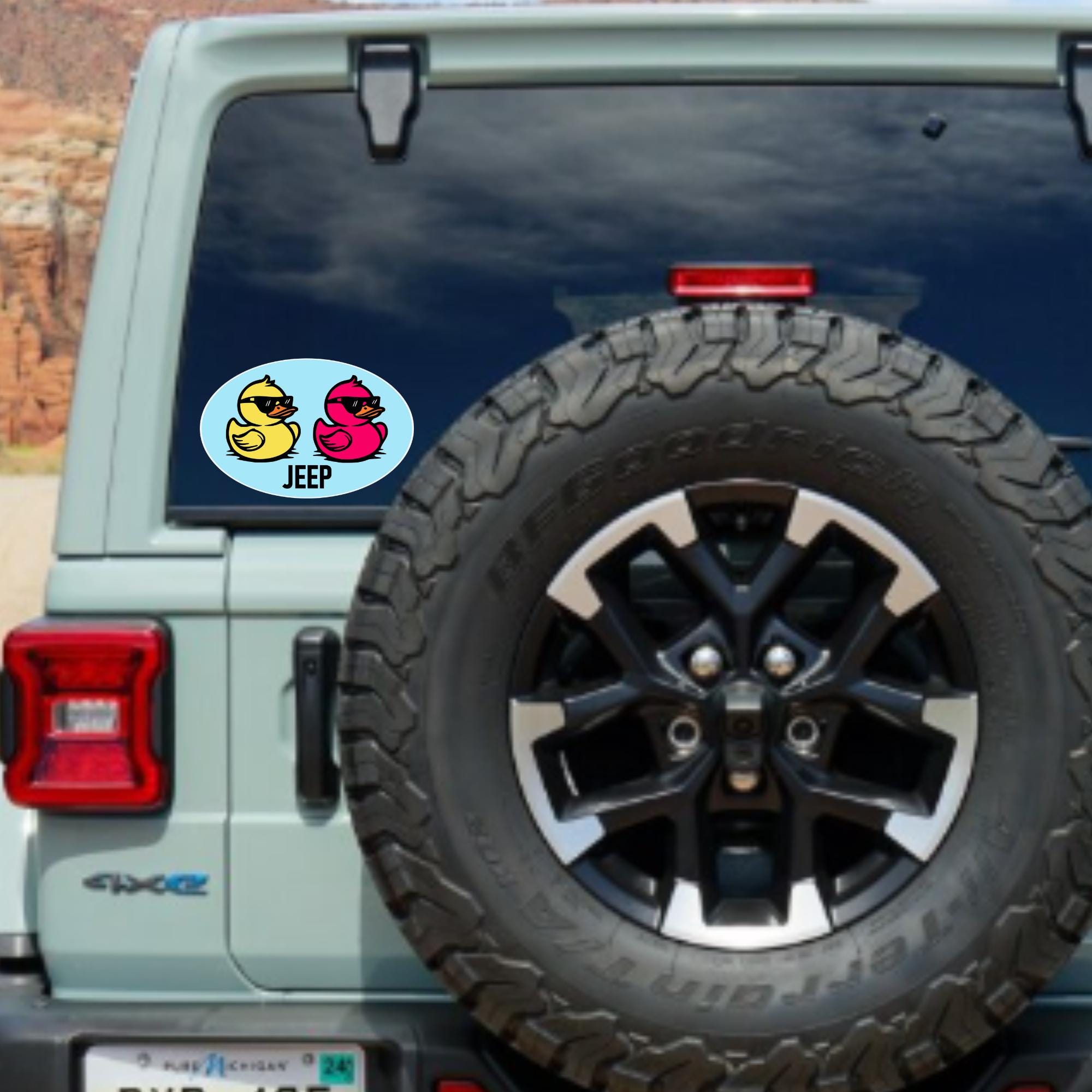 Duck Duck Jeep, It's a Jeep Thing, Duck PNG, Duck SVG With Layers, Pink ...