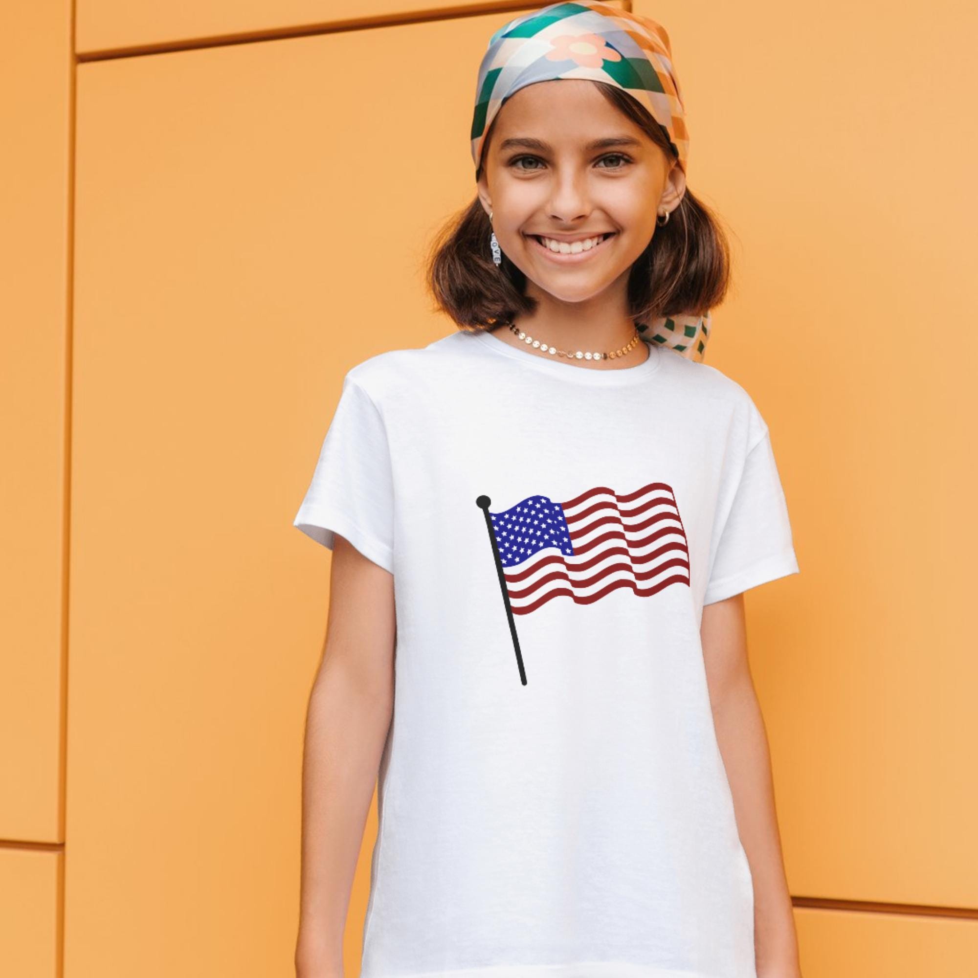 US Flag Svg, American Flag Svg Png, Patriotic Digital Image, Waving US ...