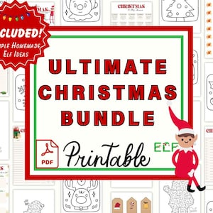 Ultimate Christmas Countdown Holiday Activity Bundle for Kids ...