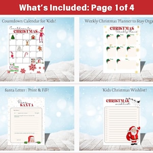 Ultimate Christmas Countdown Holiday Activity Bundle for Kids ...