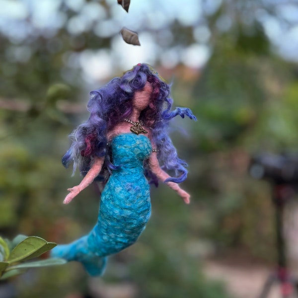 Felted Mermaid - Etsy