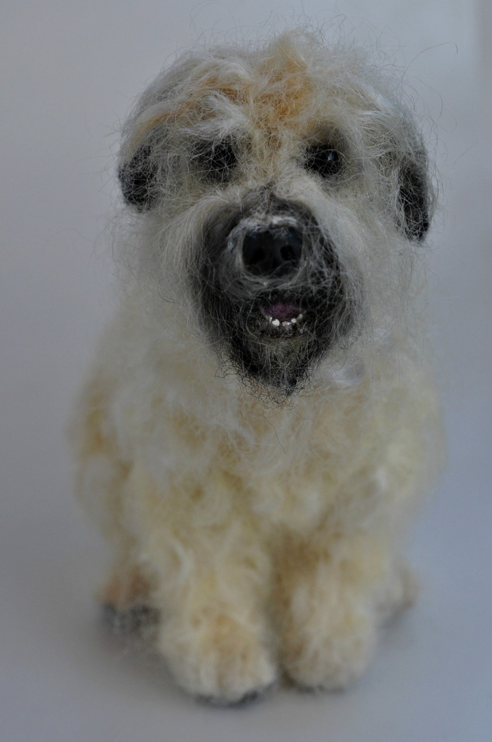 Needle Felted Dog. Needle Felt Dog. Felt Dog. Dog Sculpture. - Etsy