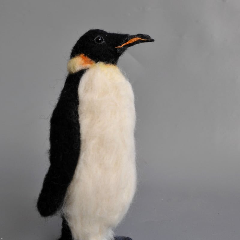 Needle Felt Penguin - Etsy