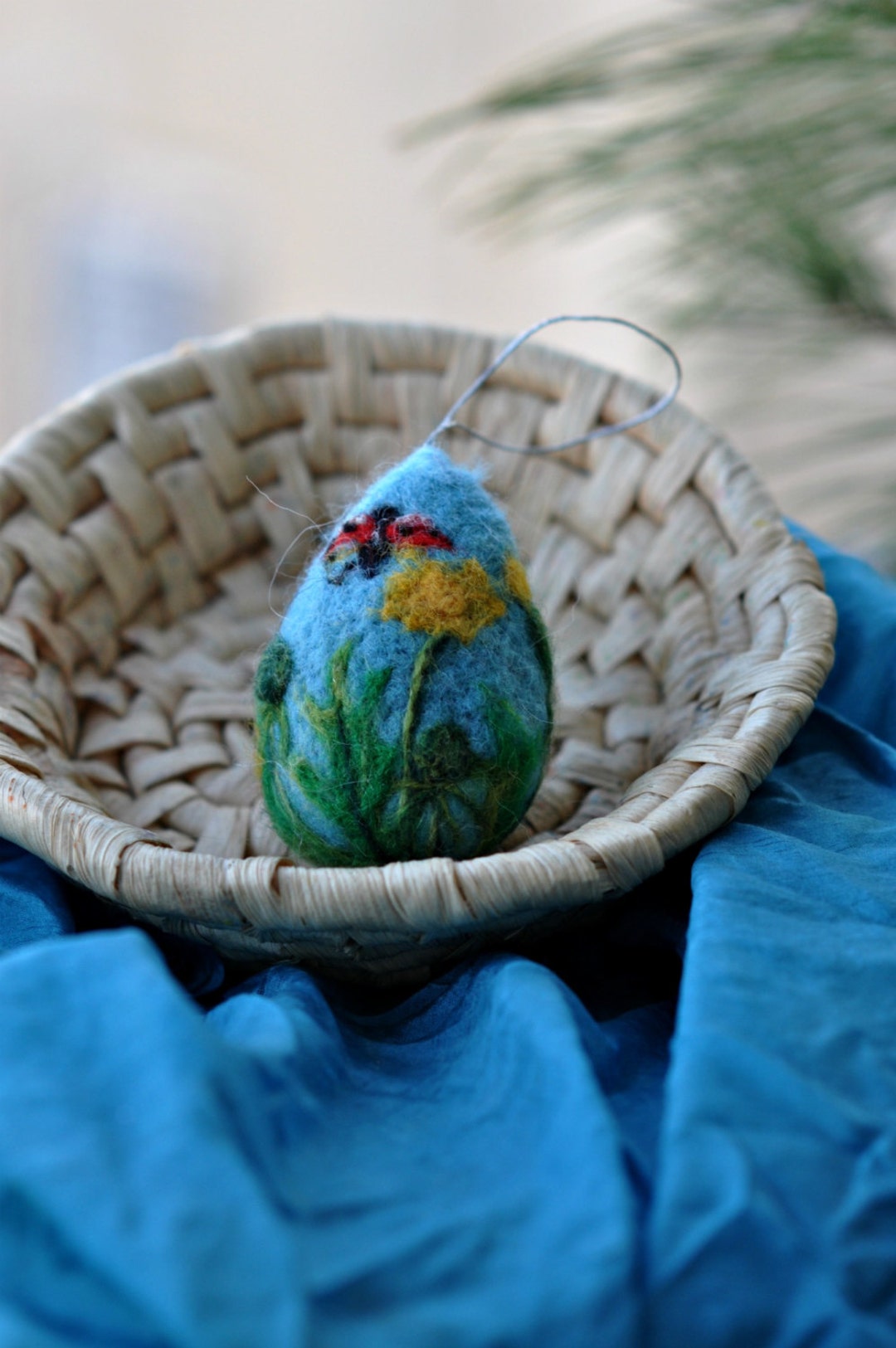 Needle Felted Easter Eggs. the Ladybugs. Needle Felt by Daria Lvovsky ...
