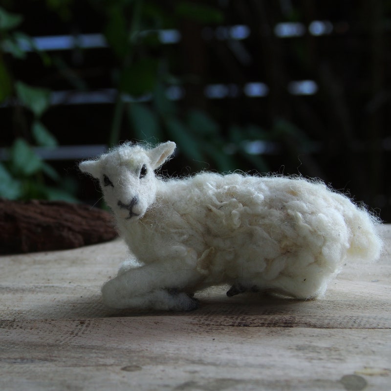 Needle Felted Sheep - Etsy