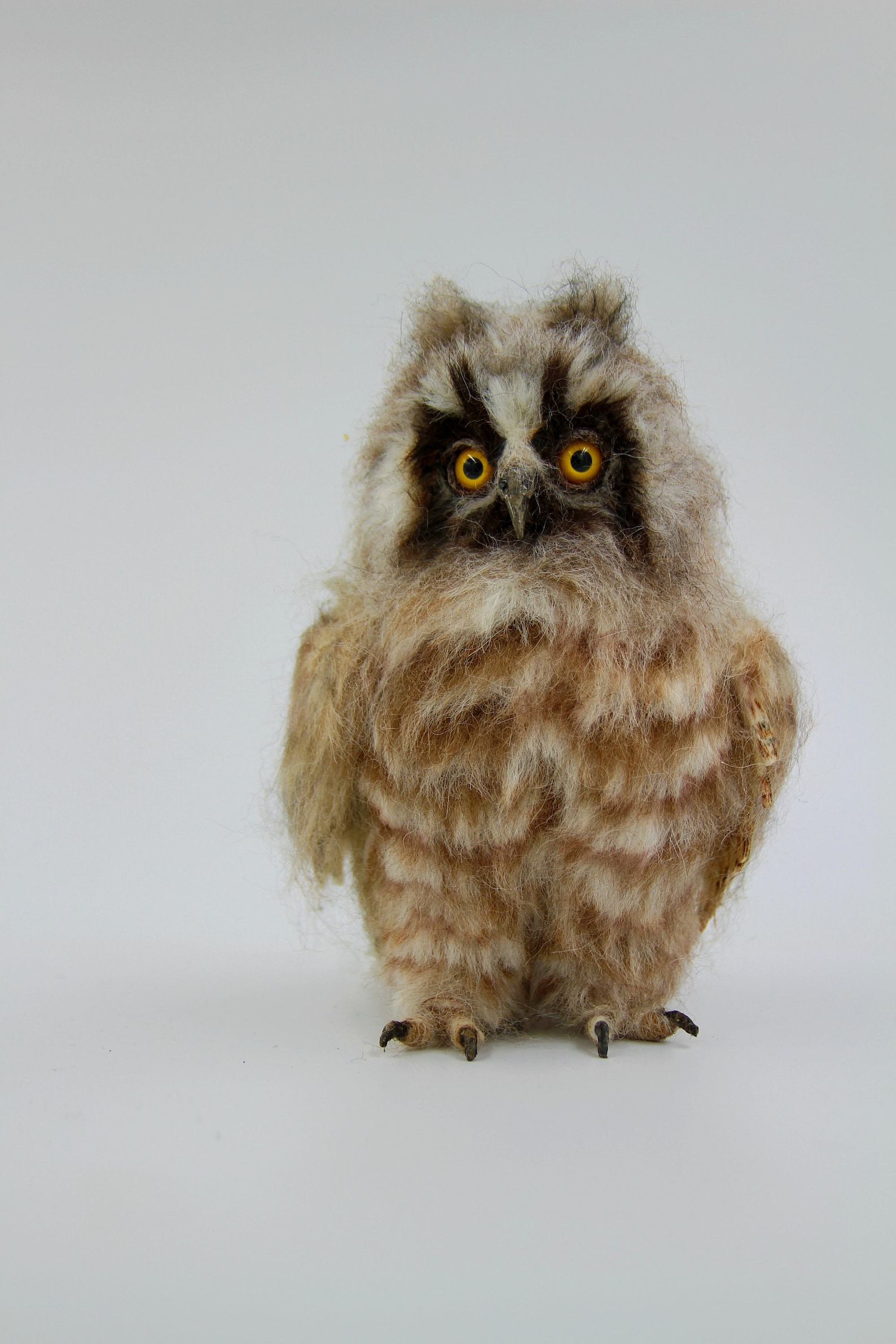 Needle Felted Wool Owl. Felt Owl . Owl Figurine. Baby Owl. - Etsy