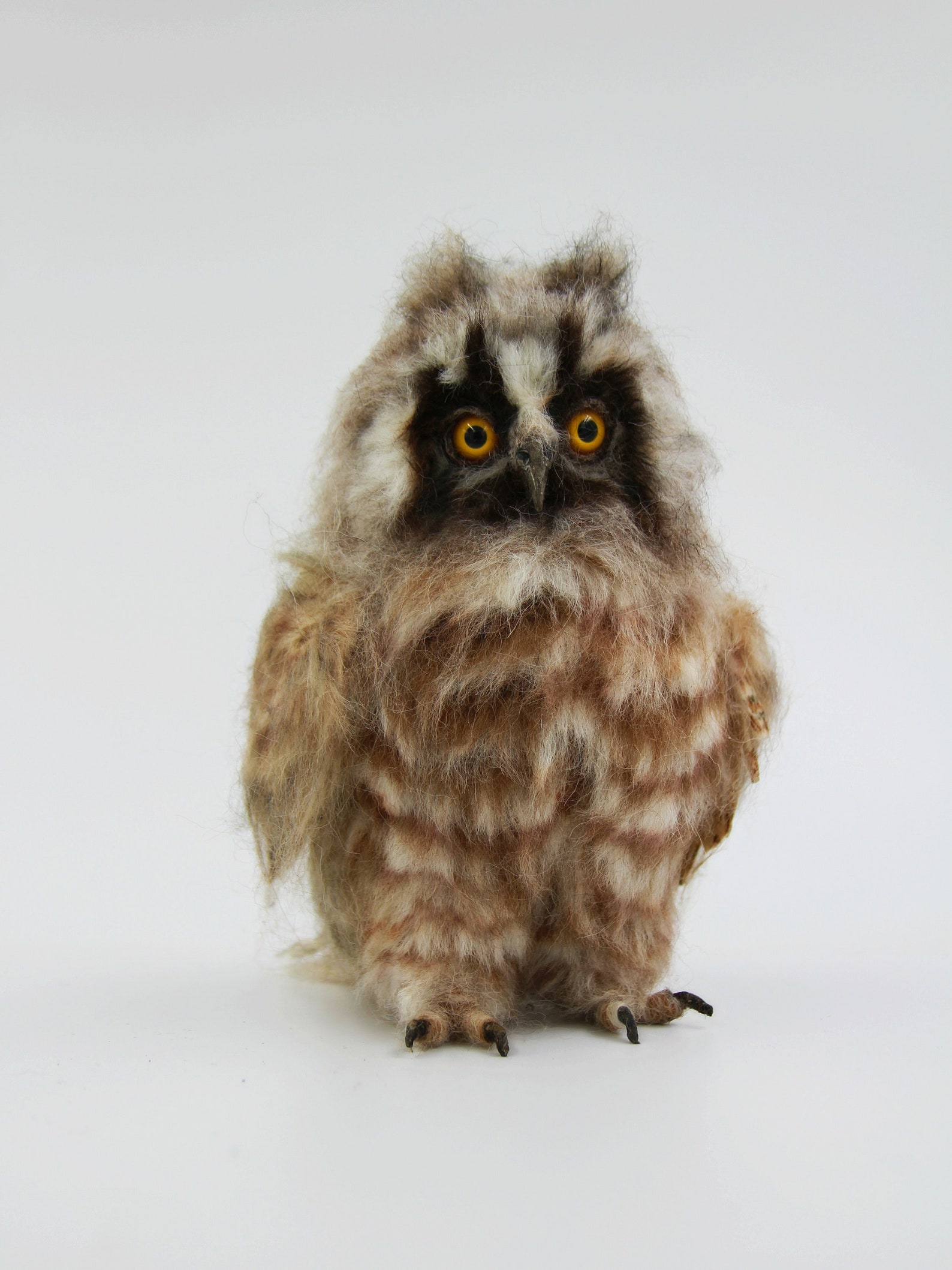 Needle Felted Wool Owl. Felt Owl . Owl Figurine. Baby owl. | Etsy