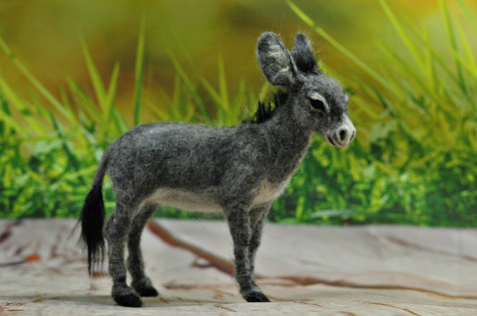 Needle Felted Animal . Felted Donkey. Nativity. Made to Order - Etsy