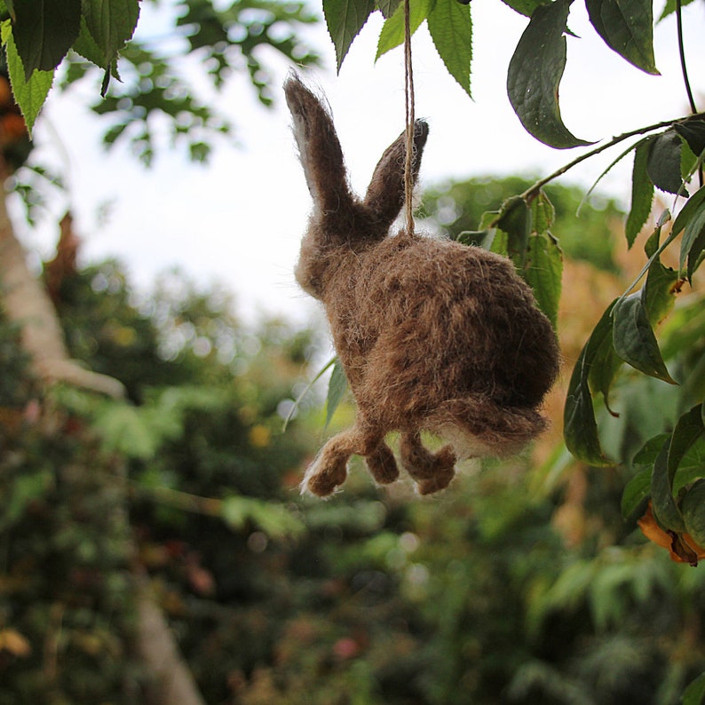 Needle Felted Animal Felted Rabbit Needle Felted Bunny - Etsy