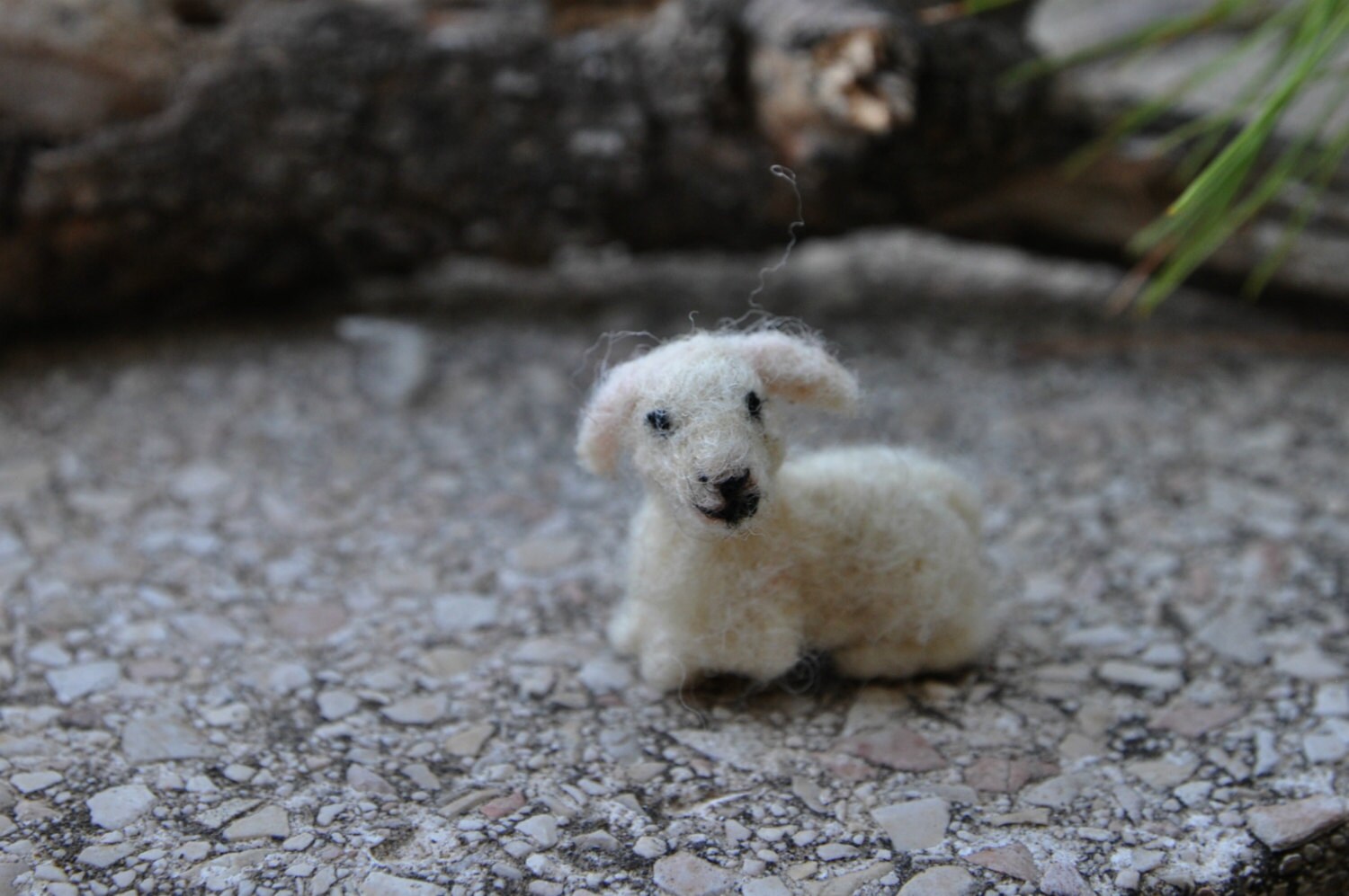 Needle felted animal Tiny lamb Needle felt animals Felted | Etsy