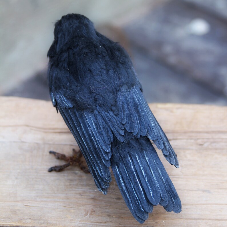 Needle Felted Bird/needle Felted Pink Robin/wool Needle Felted | Etsy