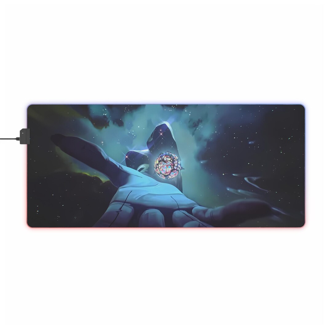 Jinx Arcane LED Gaming Mouse Pad, League of Legend Desk Mat, Office ...