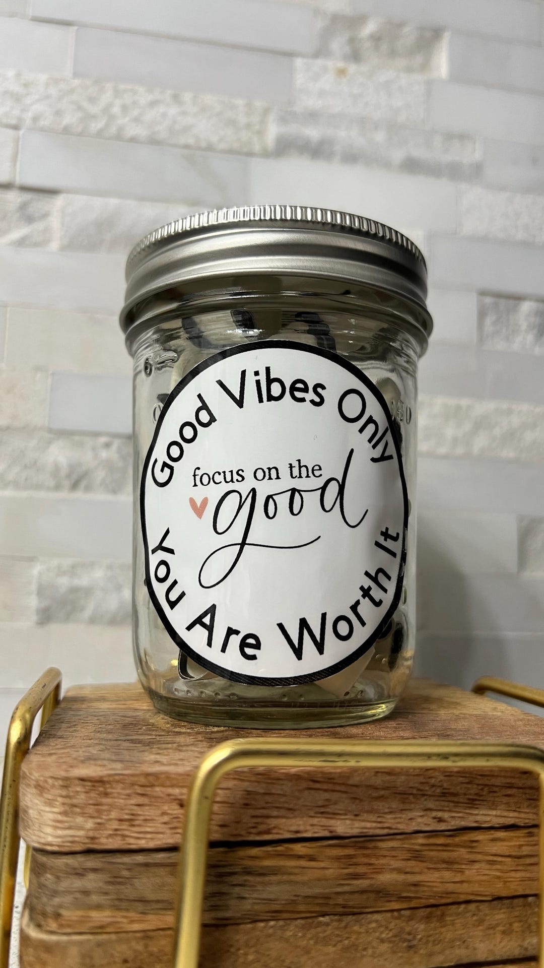 Positive Affirmations Jar - Etsy