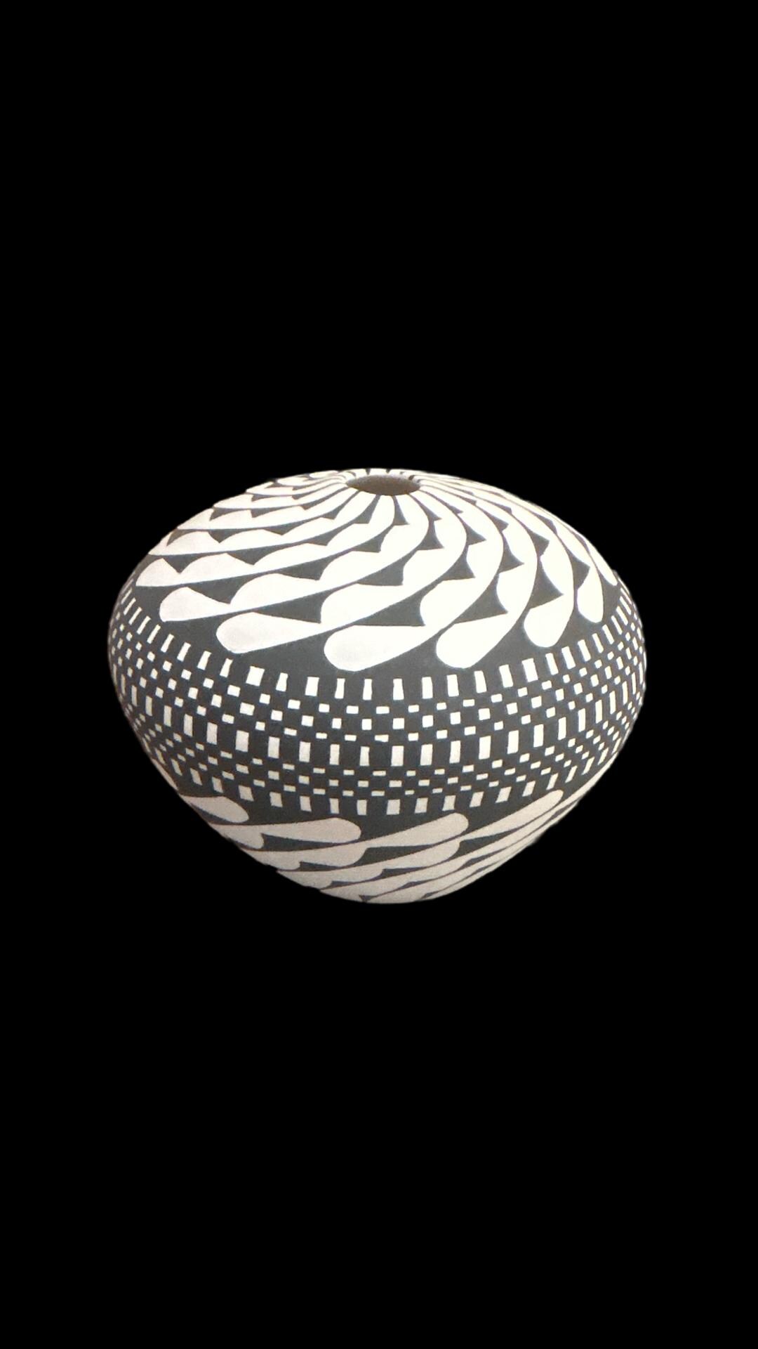 Native American Acoma Pueblo Pottery Natural Yucca Paint by Melissa ...