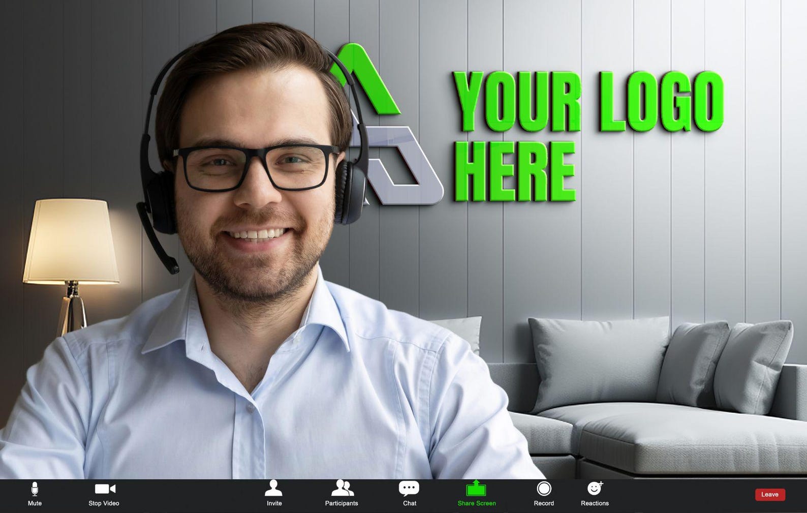 Custom Virtual Background Zoom Custom Background Custom Office ...