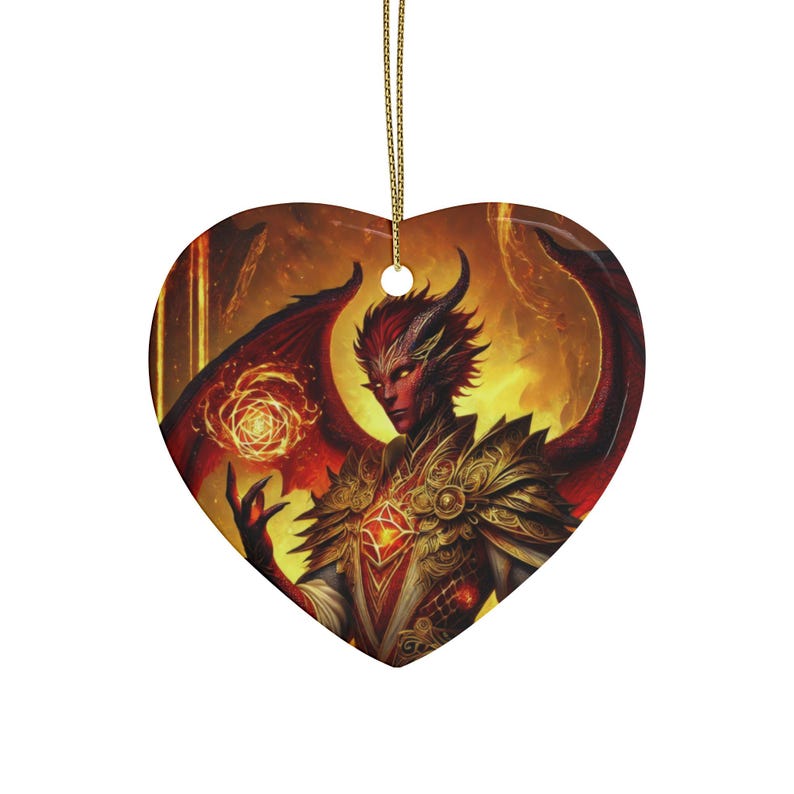 Aasimar Red Dragon Sorcerer Decorative Ornaments, Ceramic 1pcs, 5pcs ...