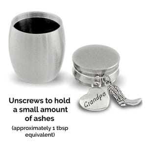 Small Grandpa Cowboy Boot Urn Western Memorial Cremation Ashes Holder ...