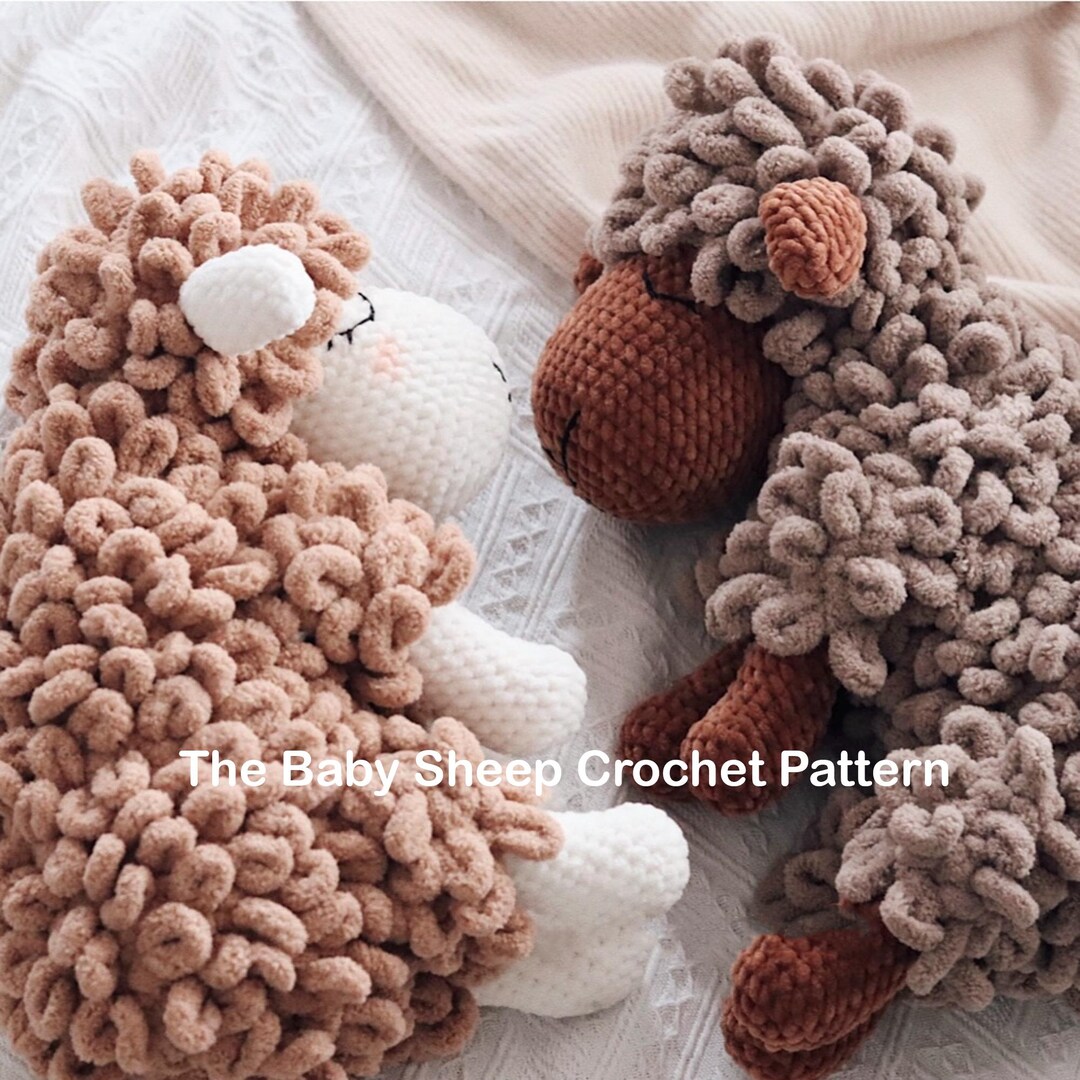 Sheep Sleeping Crochet Pattern Amigurumi Crochet Pattern Digital ...