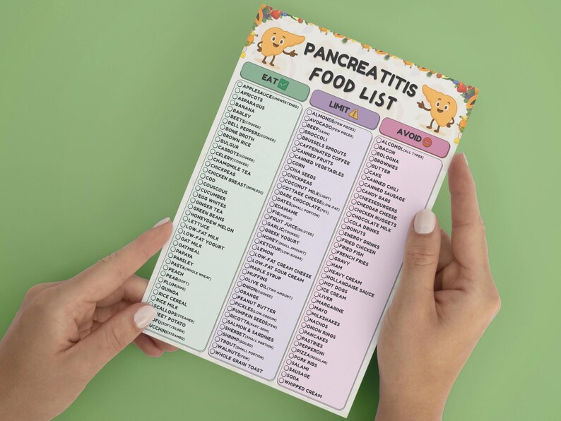 Pancreatitis Food List, Pancreas-friendly Foods, Gut Health Diet List ...