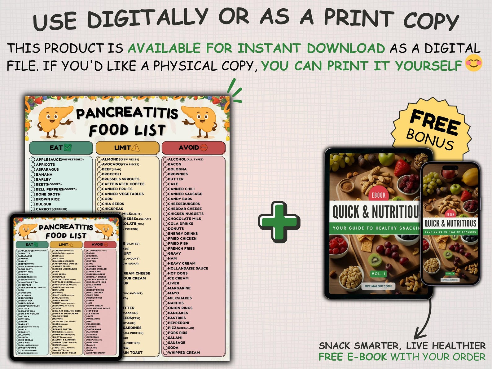 Pancreatitis Food List, Pancreas-friendly Foods, Gut Health Diet List ...