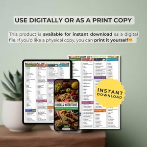 Gout Diet Grocery List, Gout Diet Food List, Low Purine Foods, Gout ...