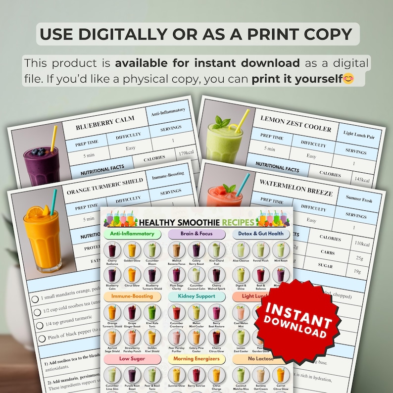 Healthy Smoothie Recipes, Healthy Smoothies for Weight Loss, Detox ...