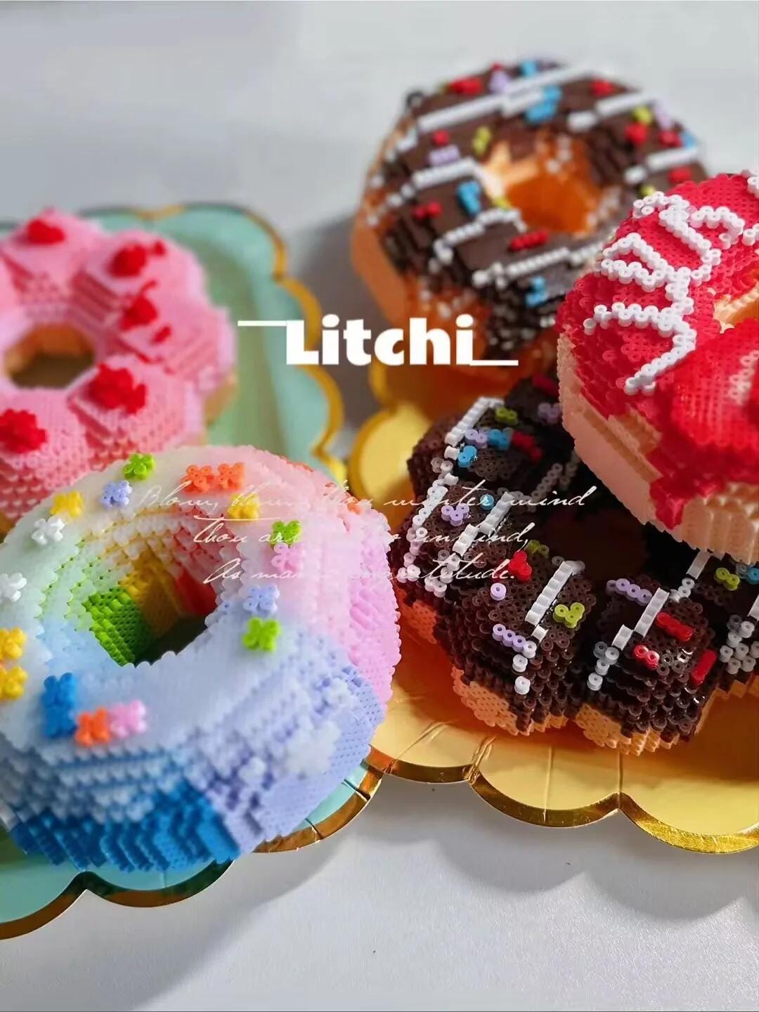 Perler Bead/fuse Bead Assembly Guide Blueprint - Delicious/suprise ...