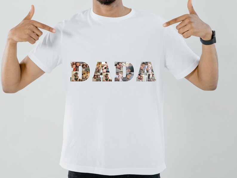 DADA Father's Day Photo Frame Father's Day Canva Collage Dad Photo ...