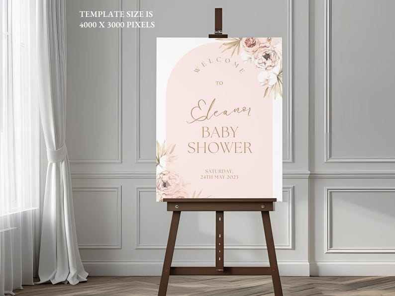 Easel Sign Poster Mockup Welcome Sign Wedding Mockup Welcome Sign ...