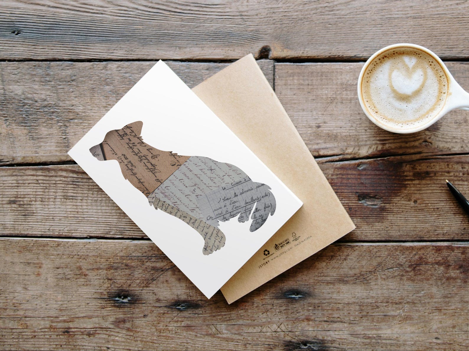 Editable Canva Frame Dog Canva Frame Bundle Silhouette Dogs Instant ...