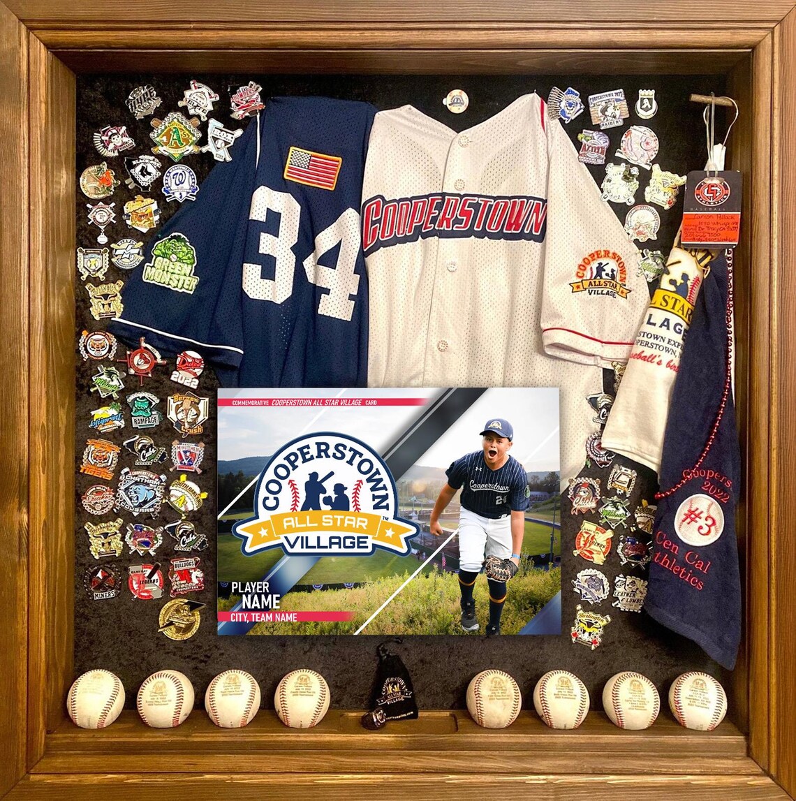 Cooperstown Collection - Commemorative Baseball Card (DIGITAL) - Etsy