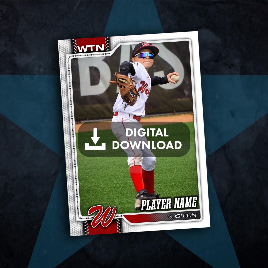 2026 Flagship Baseball Design - Personalized DIGITAL Card ** Top Pick ...