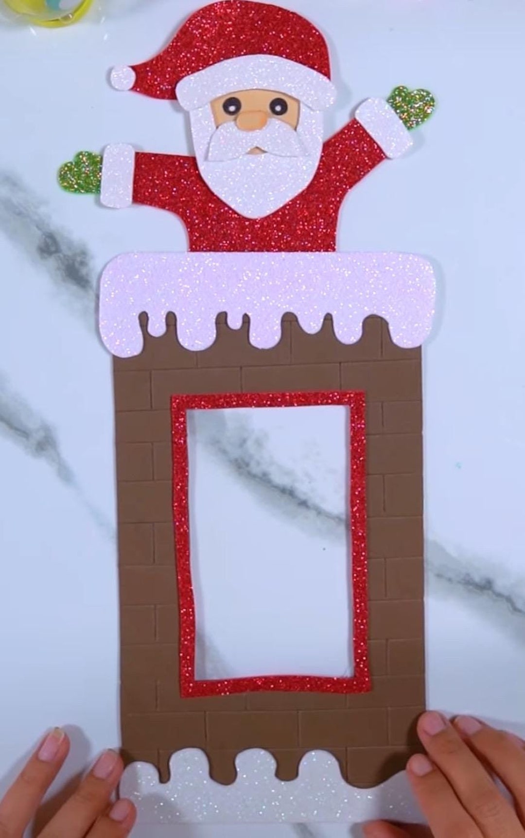 Christmas Santa Claus Foam Paper Light Switch Cover -pattern - DIY ...