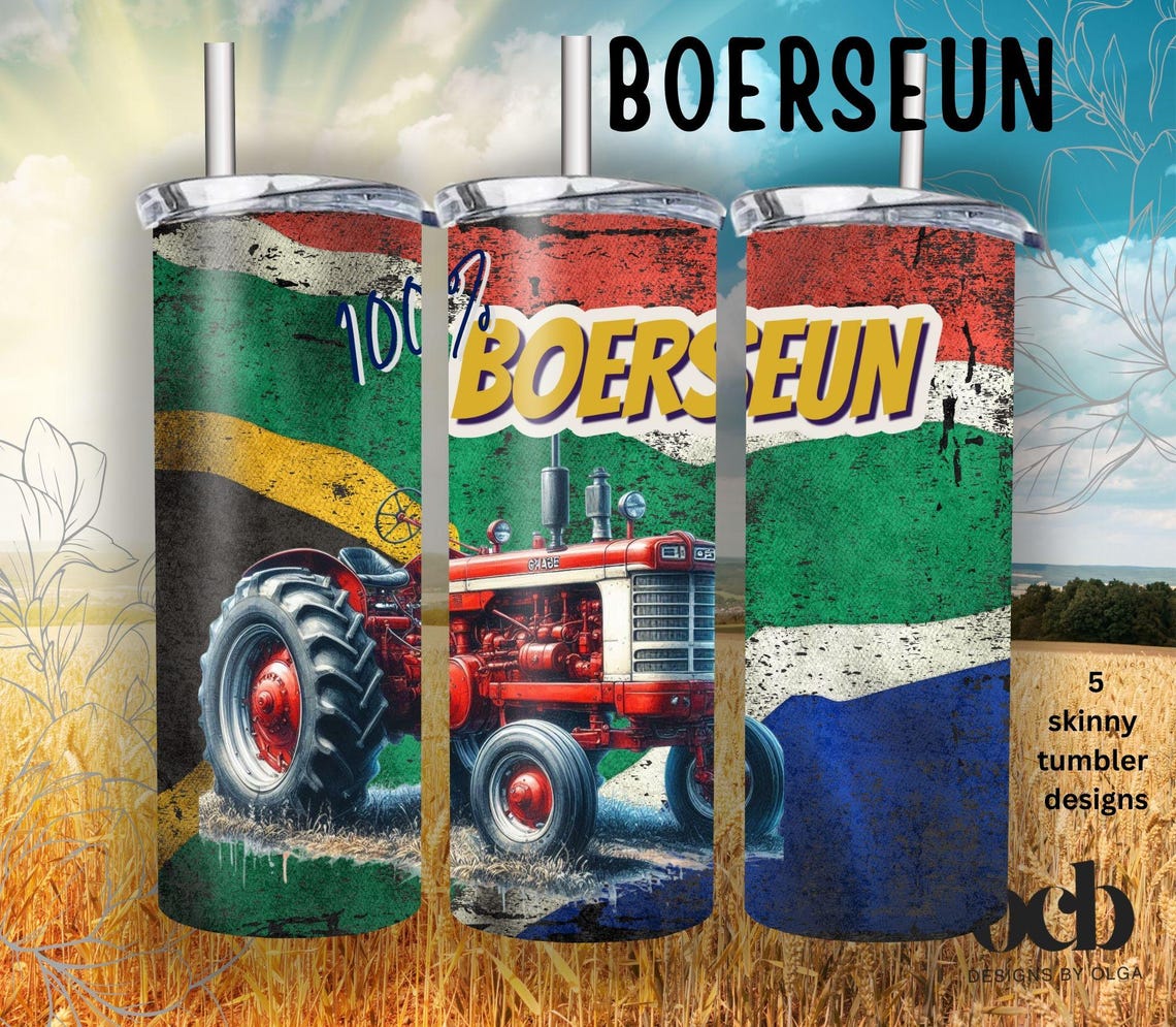 Boerseun, Afrikaans, Sublimation, Skinny Tumbler 20oz, Scrapbooking ...