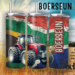 Boerseun, Afrikaans, Sublimation, Skinny Tumbler 20oz, Scrapbooking ...
