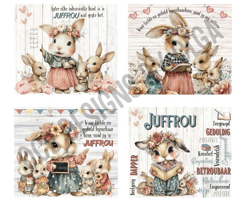 Juffrou Tumbler Ontwerpe | Afrikaanse PNG Digitale Ontwerpe | Juffrou ...