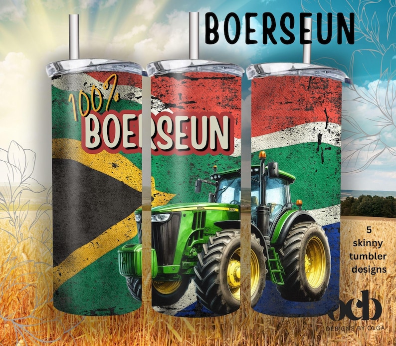 Boerseun, Afrikaans, Sublimation, Skinny Tumbler 20oz, Scrapbooking ...