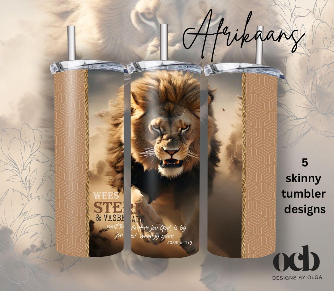 Afrikaans, Bybel Tekse, Skinny Tumbler 20oz Wrap. - Etsy