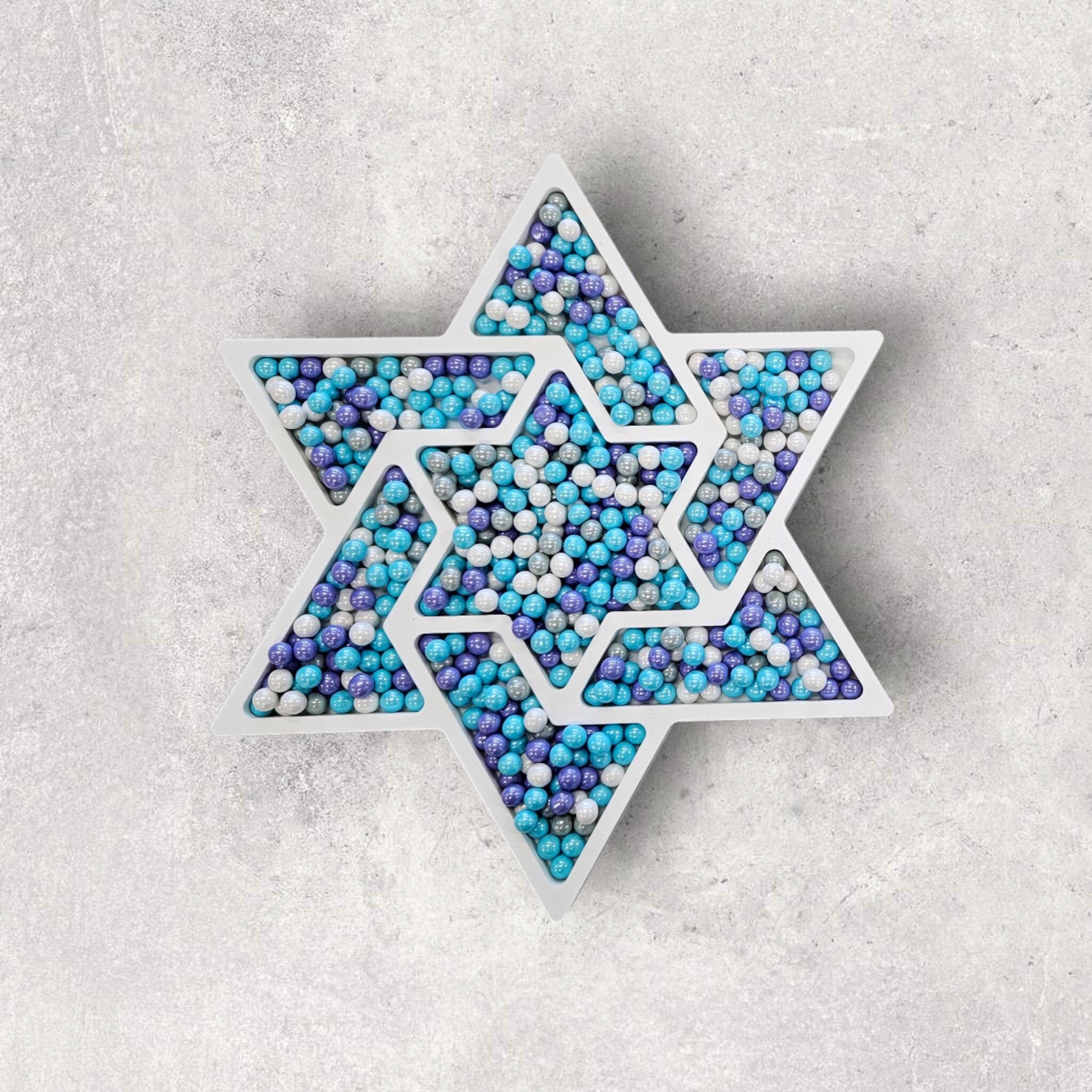 Star of David Candy Tray, Modern Judaica, Jewish Star Candy Tray - Etsy