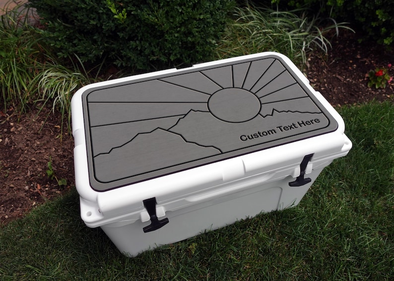 Sunset Cooler Pad, Cooler Seat, Custom Cooler Cushion - Etsy