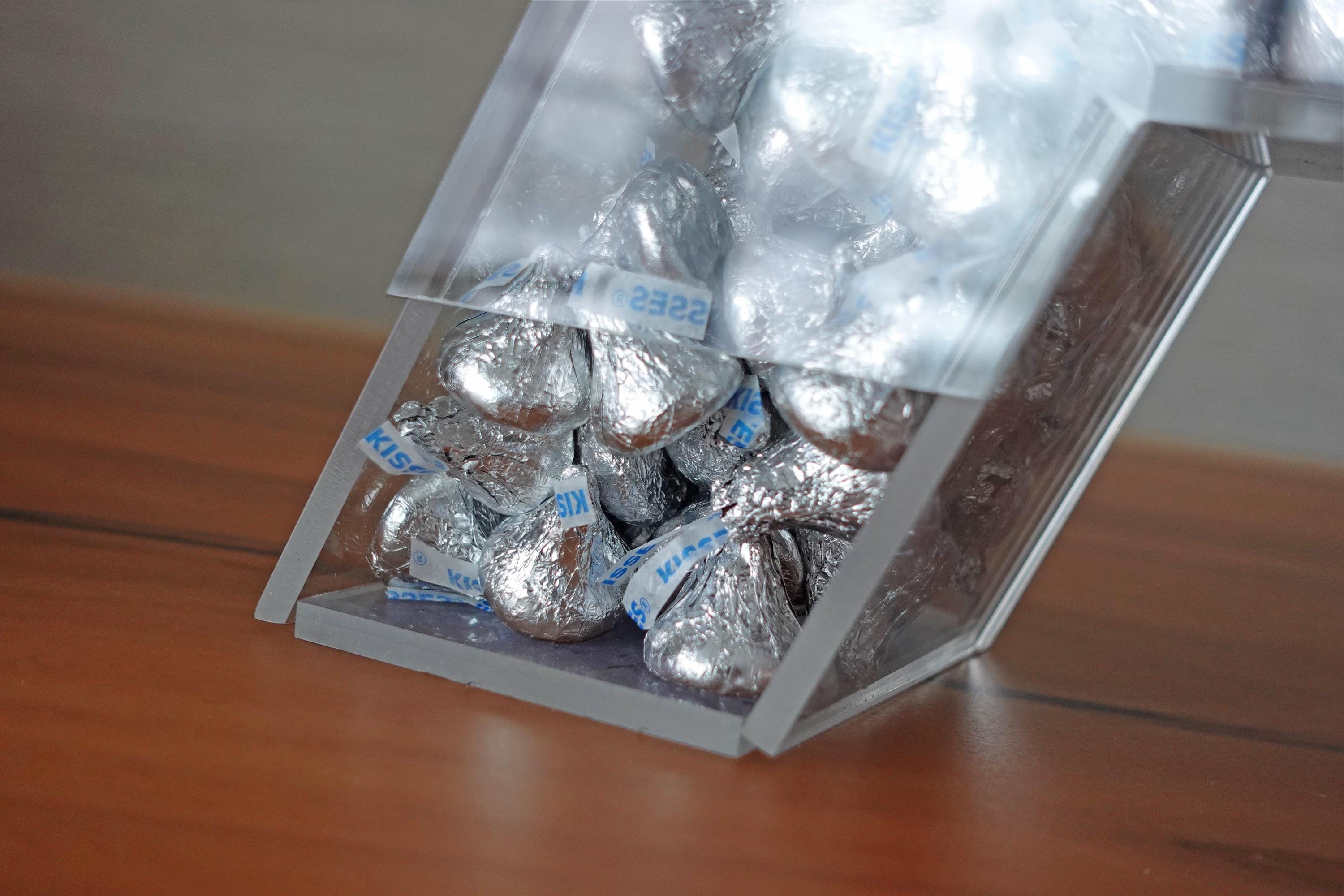 14"h or 18"h Fillable Acrylic Letter Dispenser, Bar or Bat Mitzvah ...