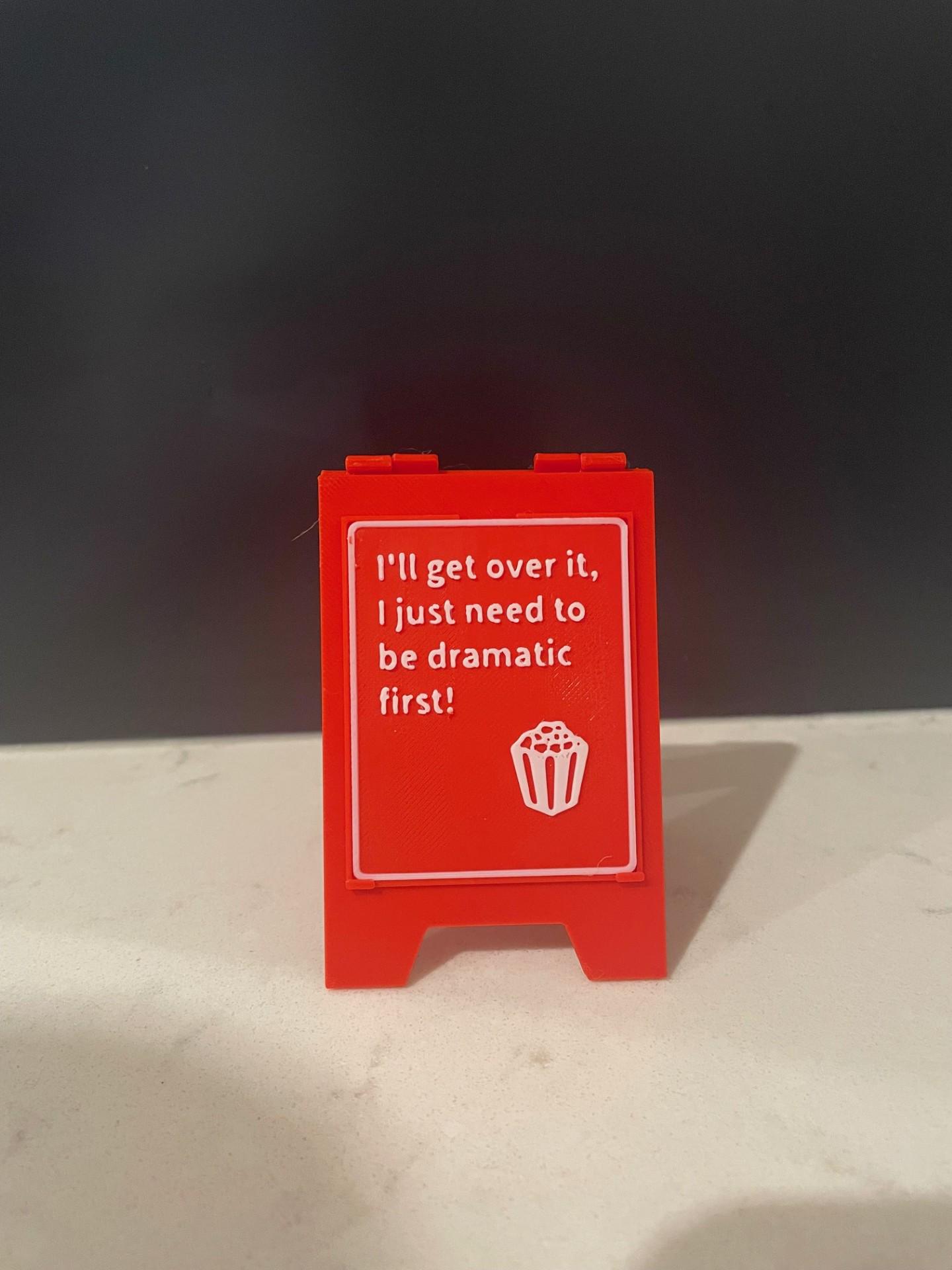 Dark Humor Desk Signs - Interchangeable Funny & Offensive Desk Decor ...