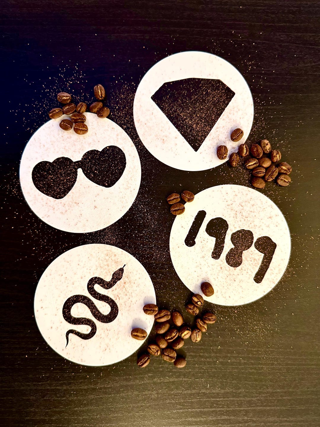 Taylor Swift Inspired Coffee & Cocktail Stencil Set – Perfect Birthday ...