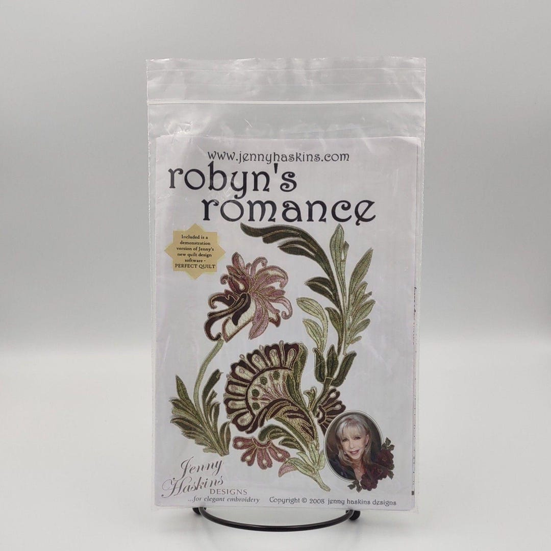 Jenny Haskins Designs: Robyn's Romance ~ for Elegant Embroidery CD 2008 ...