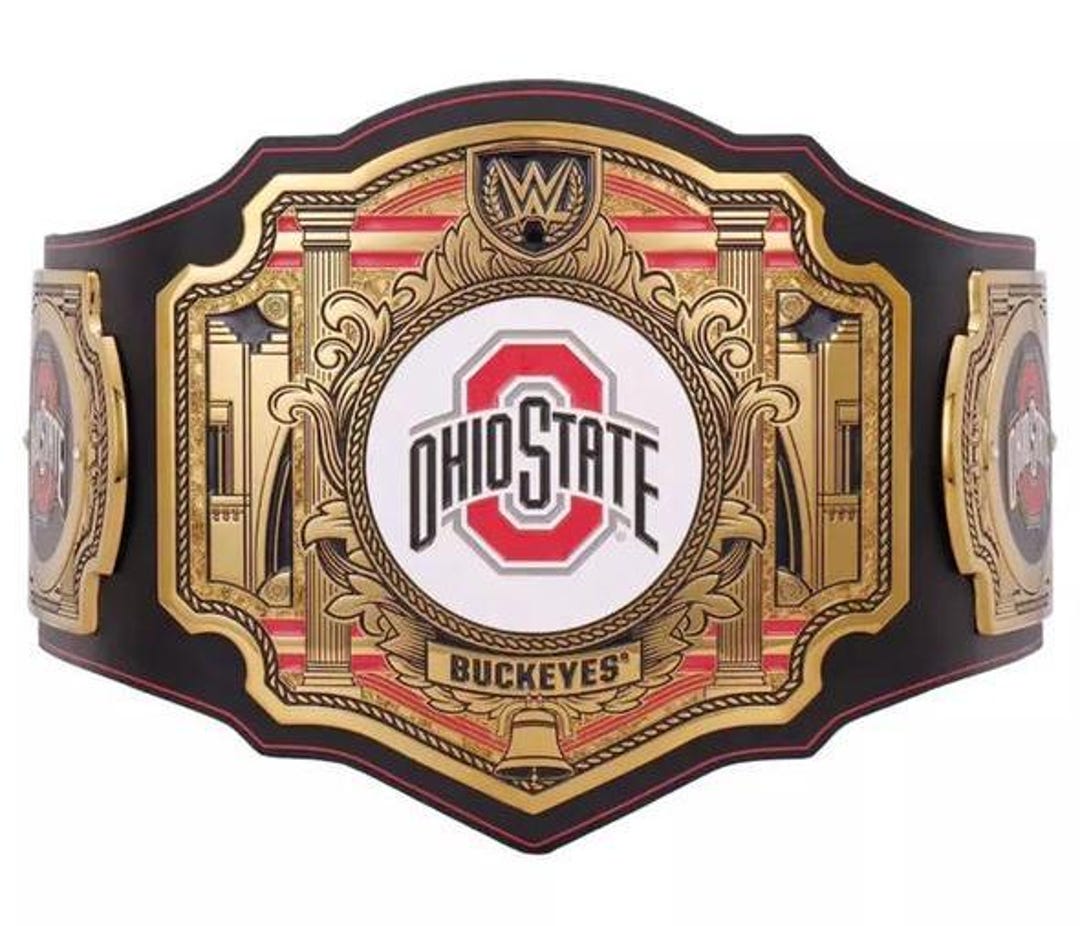 Ohio States NFL Championship 2mm Brass Plated Real Leather Belt - Etsy