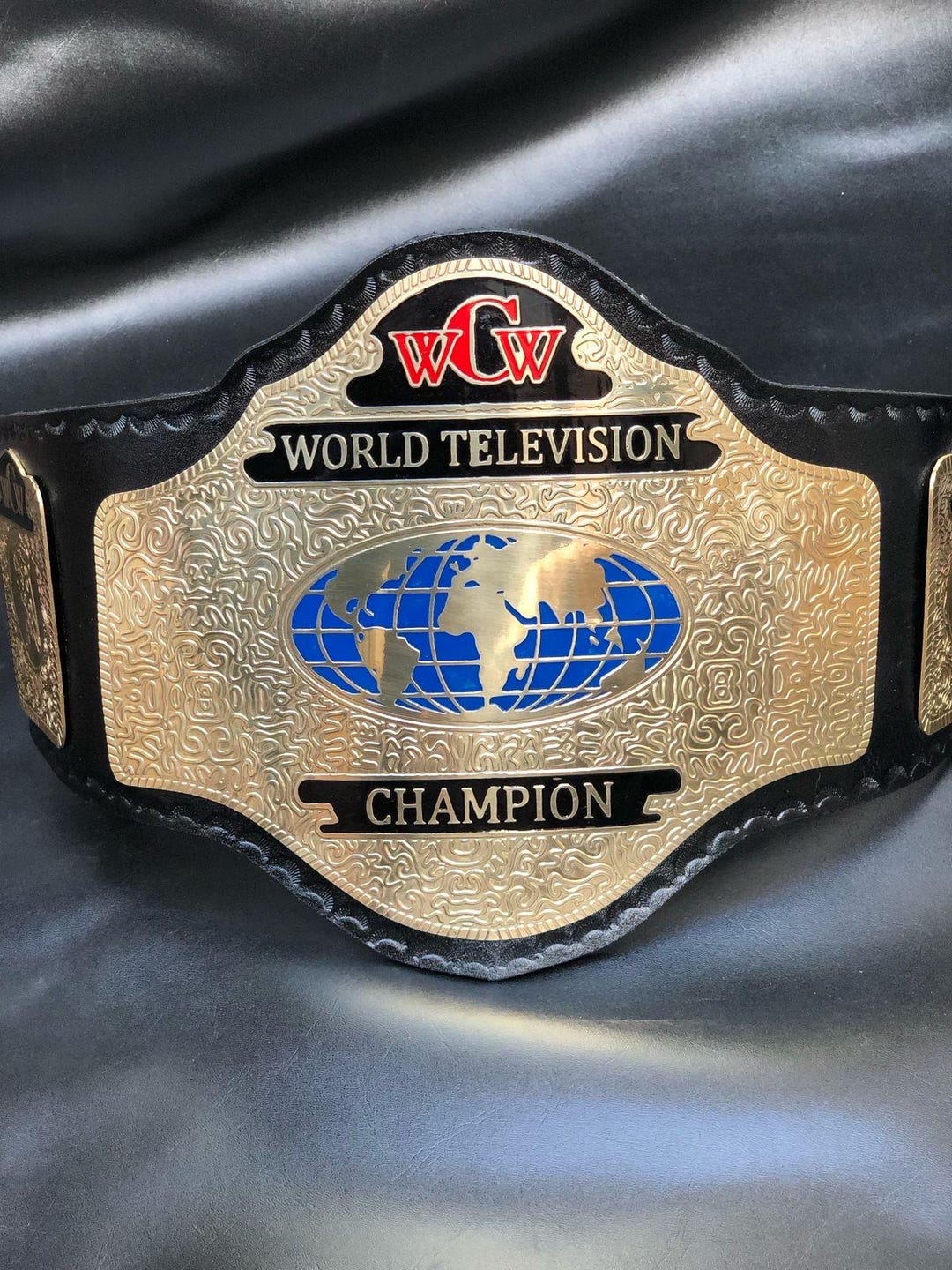 Custom Wrestling Championship Replica Belt – Fan-made Collectible-w-c_w ...