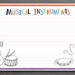 Musical Instruments Placemat in Spanish OR French - Etsy
