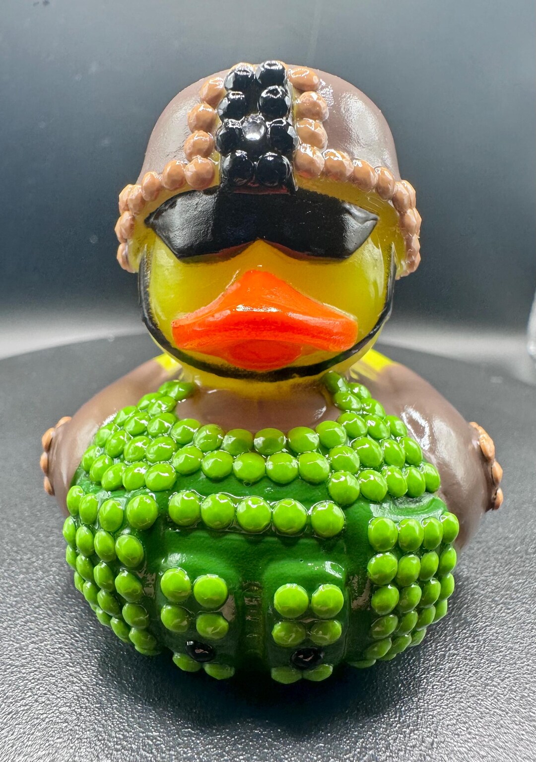 Go Army!! Duck, Special One of a Kind Blinged Duck for Gift, Cruise or ...