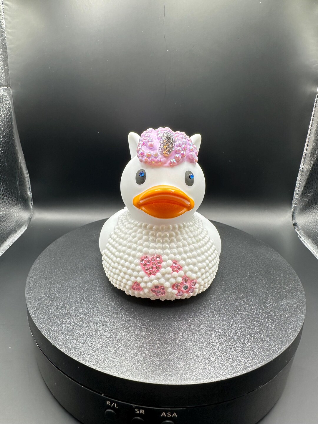 Bling Duck, Bling, Bedazzled, Rubber Duck, Jeep Duck, Cruise Duck, Gift ...